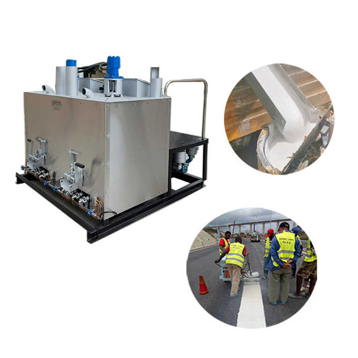 Easy Maintenance Single Double Cylinder Preheater Thermoplastic Road ...