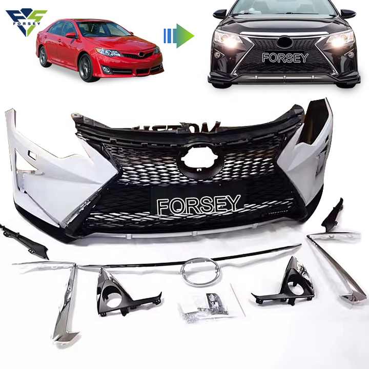 RX Design Body Kit Car Bumpers Facelifts for Toyota Camry 2012-2017
