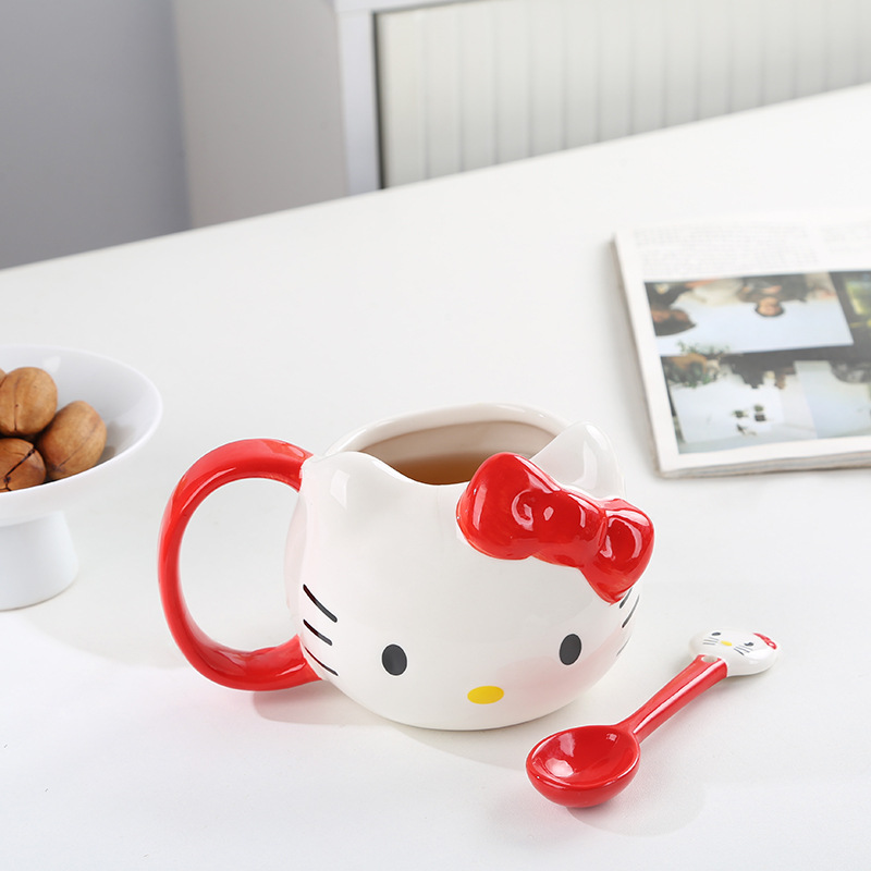 Cute Hello Kitty Mugs - Perfect for Kids & Cat Lovers