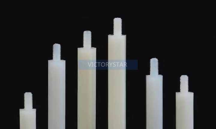 Nylon Pillar Hexagonal Double Pass M3 5 6 8 10 12 15 20 25 30 35 40 45 ...