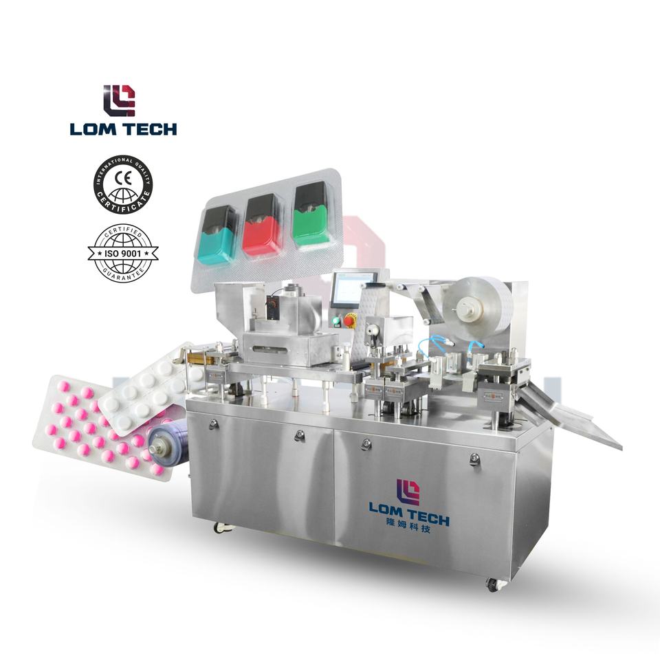 LOM TECH Automatic Blister Packaging Machine - High-Precision Aluminum ...