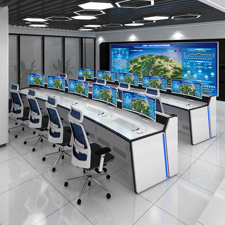 Customizable Modern Control Room Console Furniture Durable Command ...