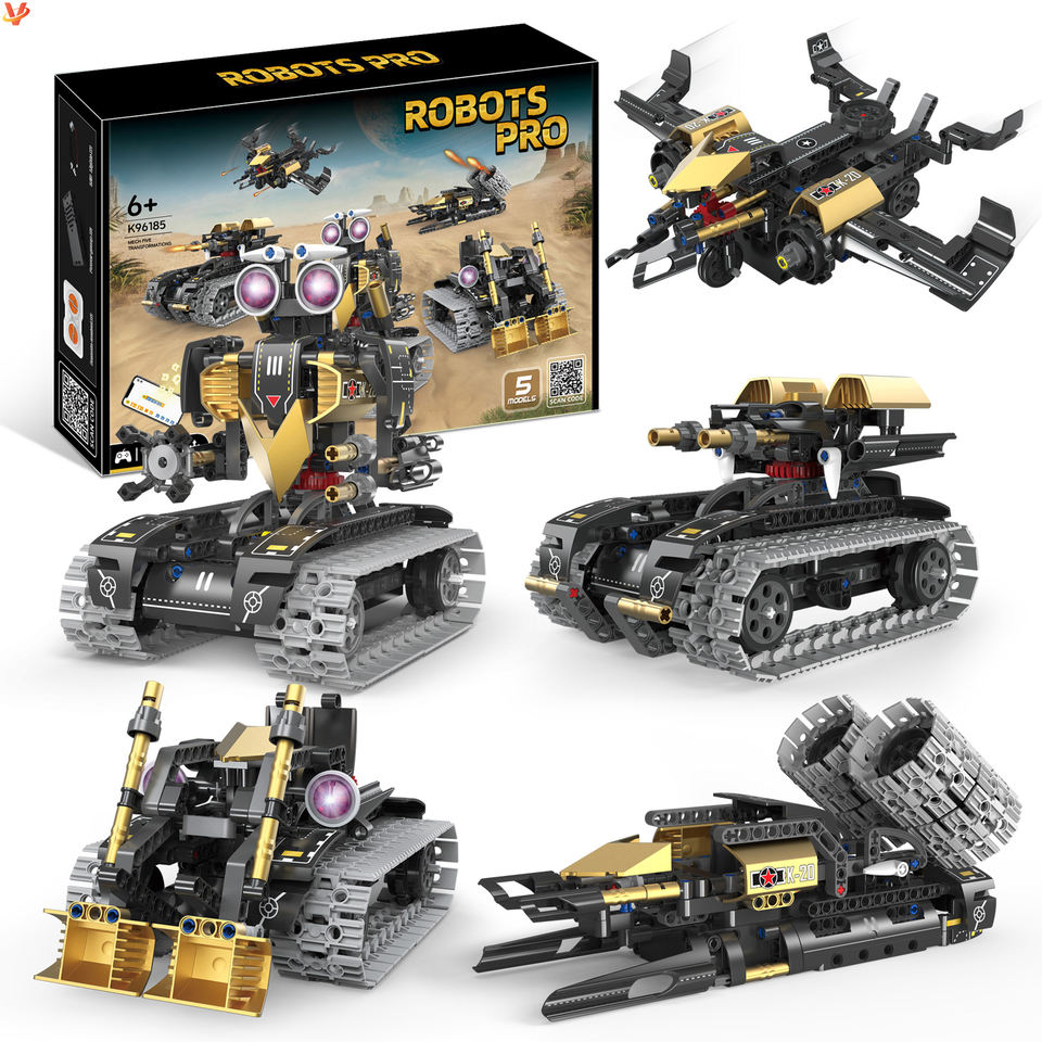 RC Robot Building Blocks Kits - STEM Project Toys