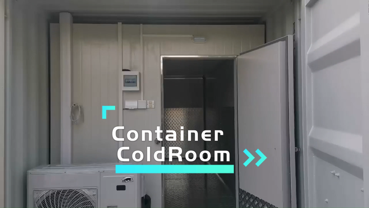 Plug and Play 40ft Cold Storage Room with Emerson & Copeland Compressors