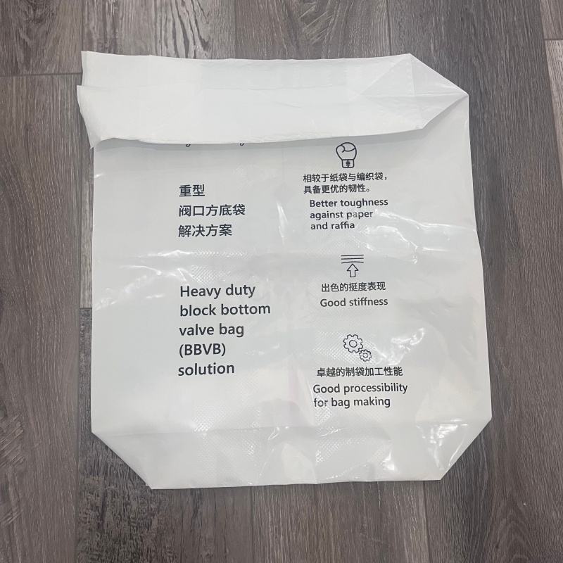 Heavy-duty Valve Port Square Bottom PE Antistatic Customized Coffee ...