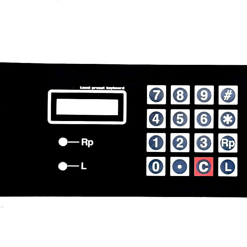 Fuel Dispenser Oil-Resistance Membrane Switch Keyboard Keypad Panel ...