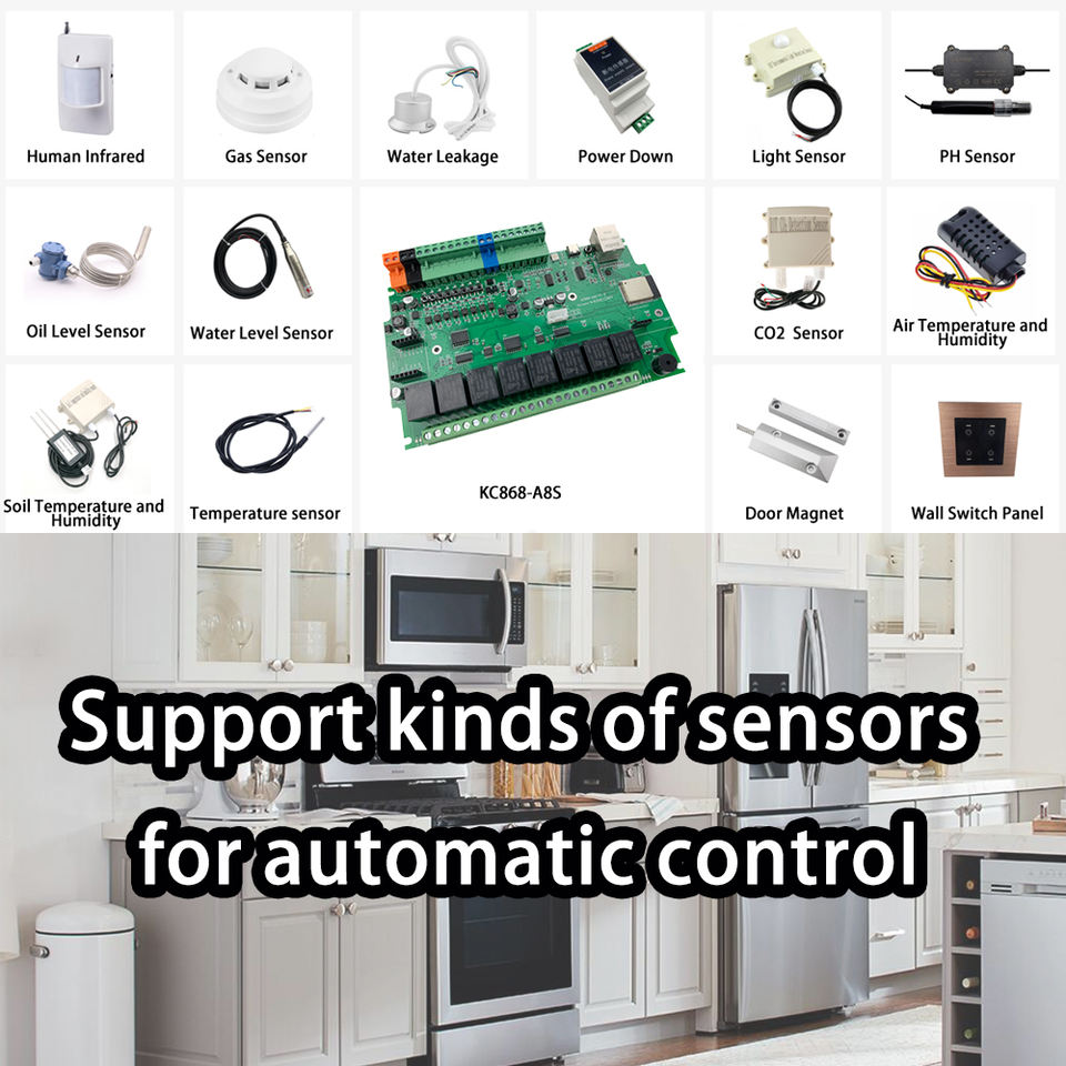 Esp32 Relayboard KC868-A8S - Smart and Versatile Module