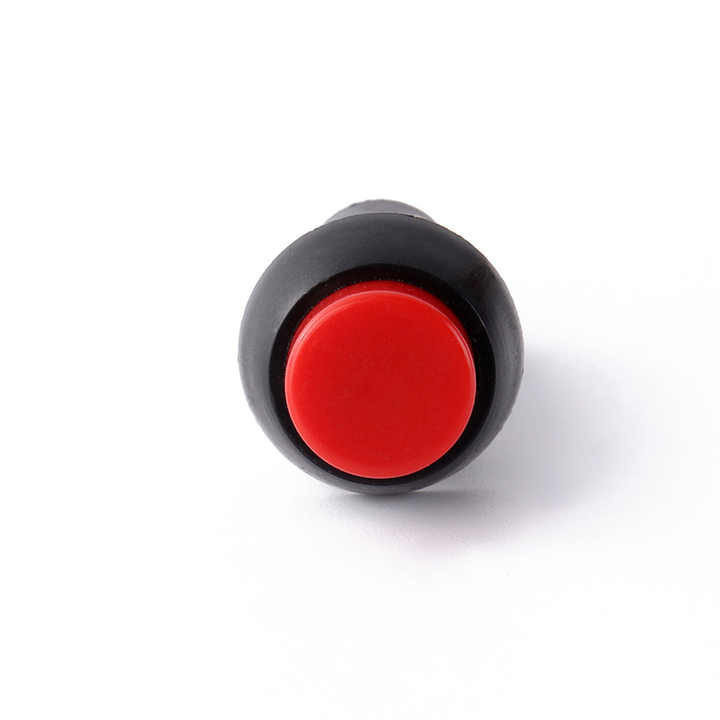 Professional 220 Volt Momentary Switch PBS-203 Industrial 2 Outlets Red ...