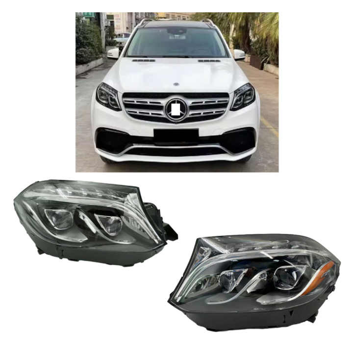 GL Upgrade to GLS Headlights for Benz 2013-2019 GL500 GL450