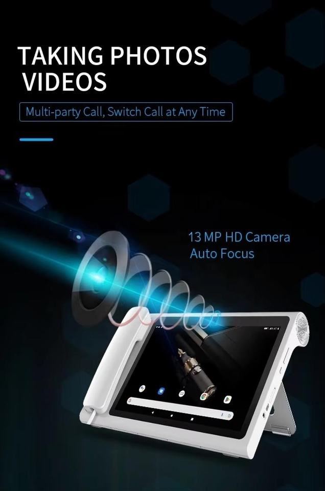 PSTN Android IP POE Telephone OEM ODM Home Office 4G VoLTE WiFi Video ...