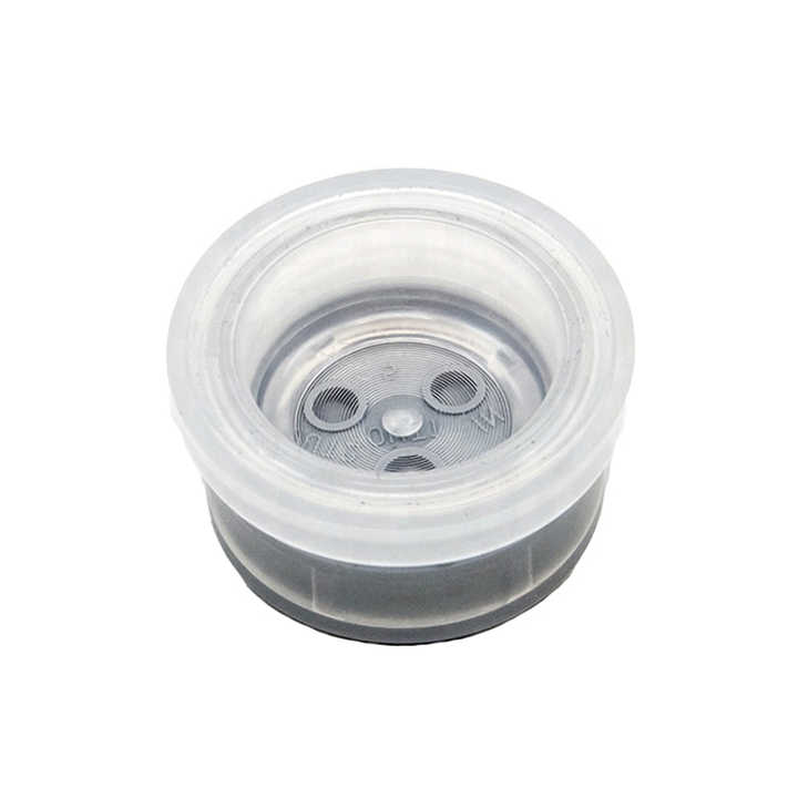 Pharmaceutical Rubber Euro Cap with Plastic Pull Ring