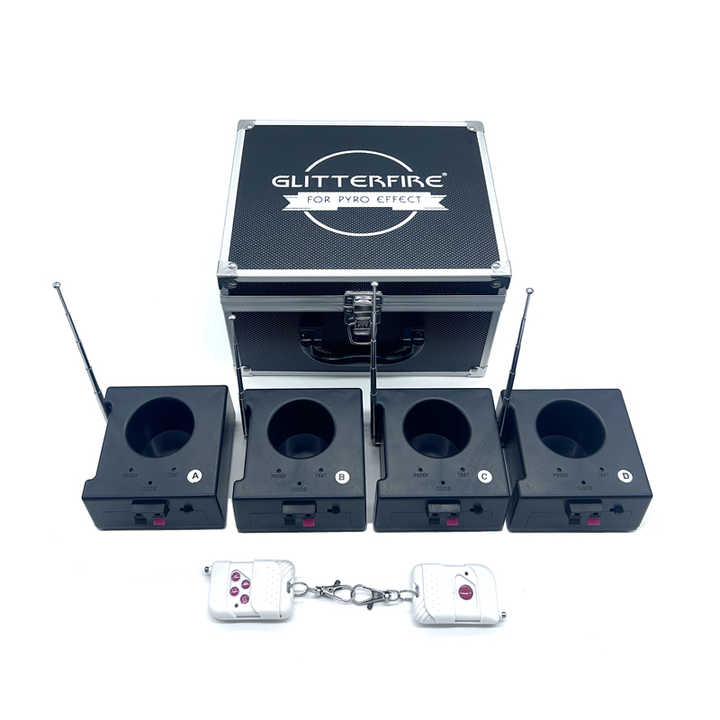 Wireless Remote Control Cold Spark Fireworks System for Weddings & Events