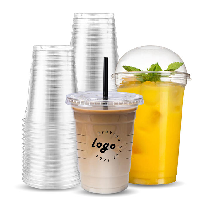 Cundao Custom Single Wall Disposable Plastic Cups 12 14 16 18 20 24oz ...