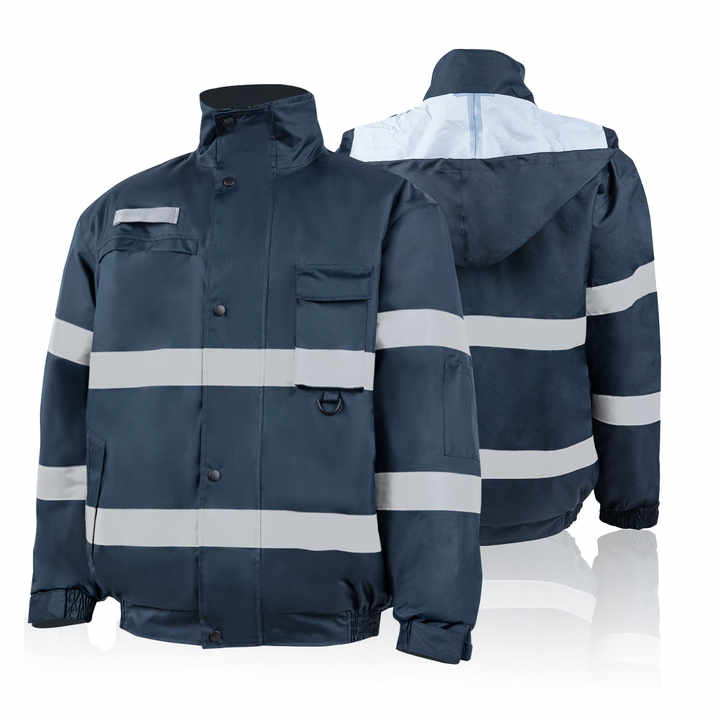 ANSI Class 1 300D Oxford High Visibility Waterproof Jackets