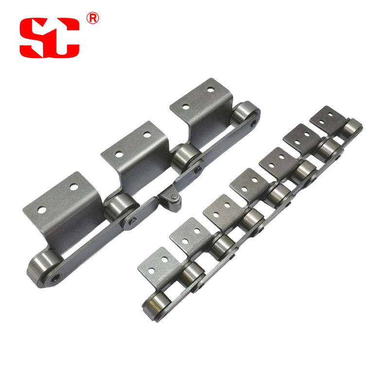 C2060 Conveyor Chains with A1 A2 K1 K2 Attachments High Strength Wear ...