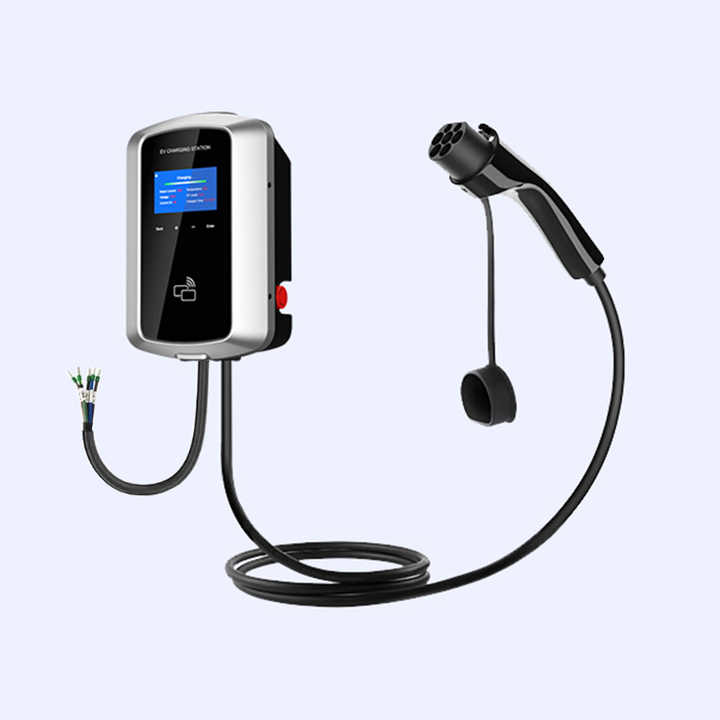 Evse Wallbox 32A EV Charging Station 7KW 11KW 22KW 16A 1 Phase 3 Phase Wall-mounted Electric Car ...