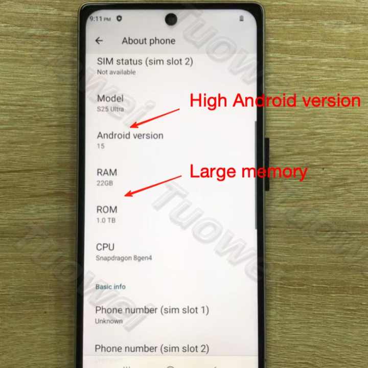 REAL HIGH VERSION S25Ultra True Memory 16gb+1TB 7.3Inch Update Better Quality Long Standby Fast ...