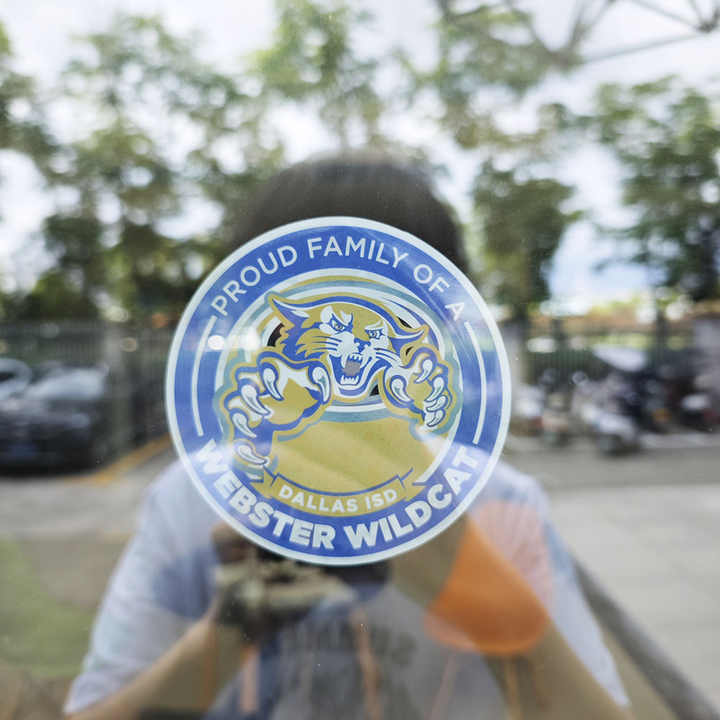 Customized Design Inside Reverse Printing Transparent Static Cling ...