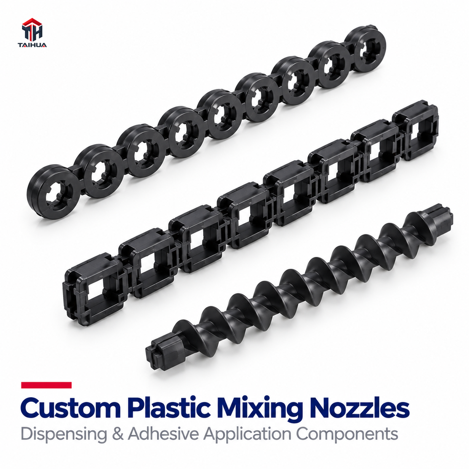 Threaded Plastic Caps Plugs Sleeves Connectors Precision Injection ...