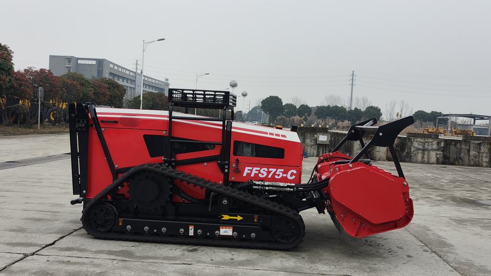 FFS75-C Tracked Mulcher FMAN Remote Control Forestry Clearing Machine ...