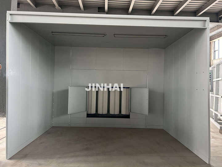 Electrostatic Walk in Powder Coating Spray Booth Paint Coating Booth ...