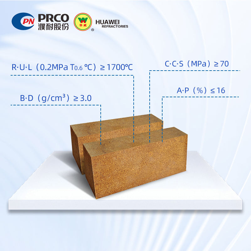 Fused Magnesia Refractory Brick High MgO≥97.5% for Steelmaking Furnace ...
