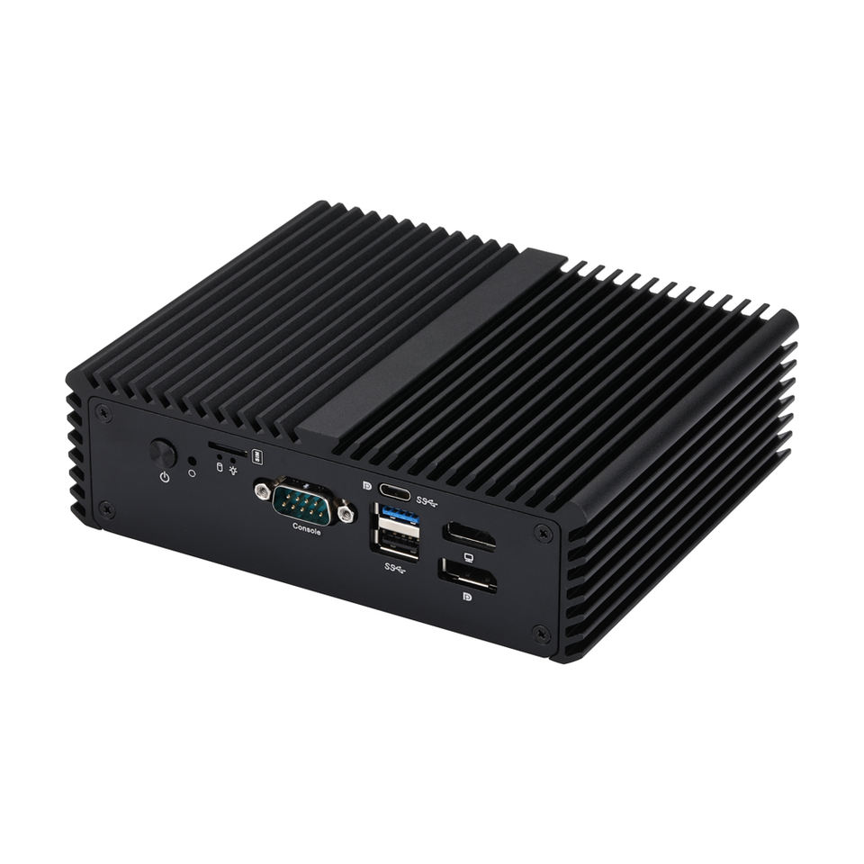 Qotom 6X I226-V 2.5G LAN Q10922G6 Mini PC N100, Fanless Router Mini ...