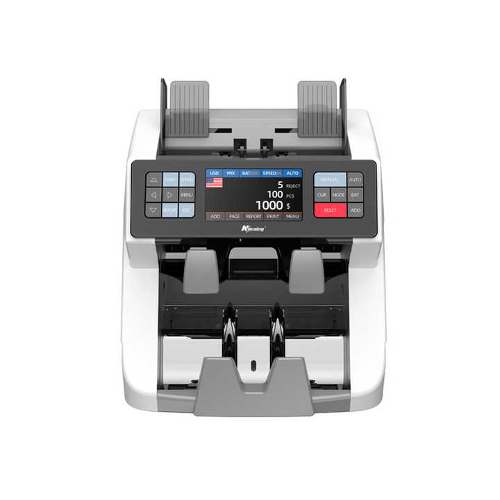NX-950 Top Loading Dual CIS Multi-Currency Value Counter