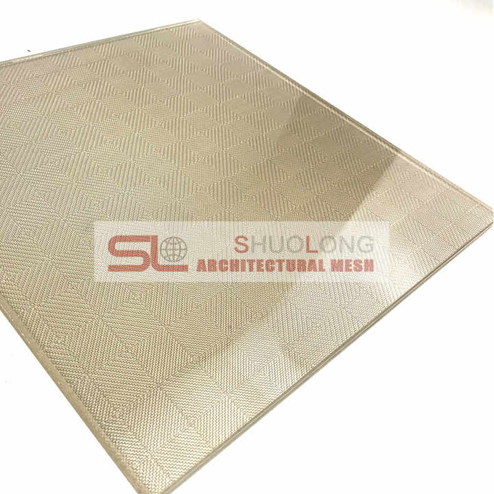 SHUOLONG Decorative Glass Art Mesh&Laminated Glass Metal Mesh| Alibaba.com