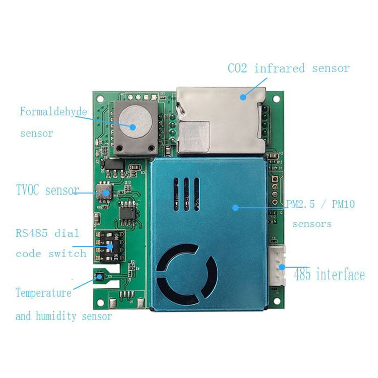 Multi-in-one Environmental Monitoring Sensor Module
