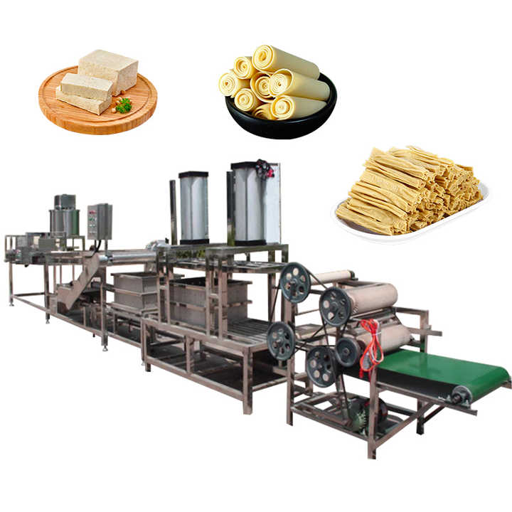 Hot Sale Bean Curd Tofu Skin Yuba Making Machine Production Line Bean Product Processing Machine ...