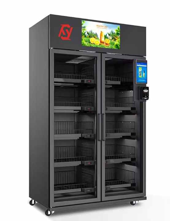 AI Visual Smart Vending Machine with Real-Time Pricing and Dual Camera ...