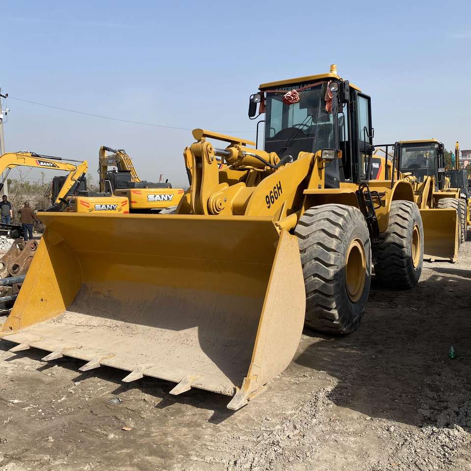 Japan Wheel Loader Used Cat966h Payloader in Stock Factory Price High ...