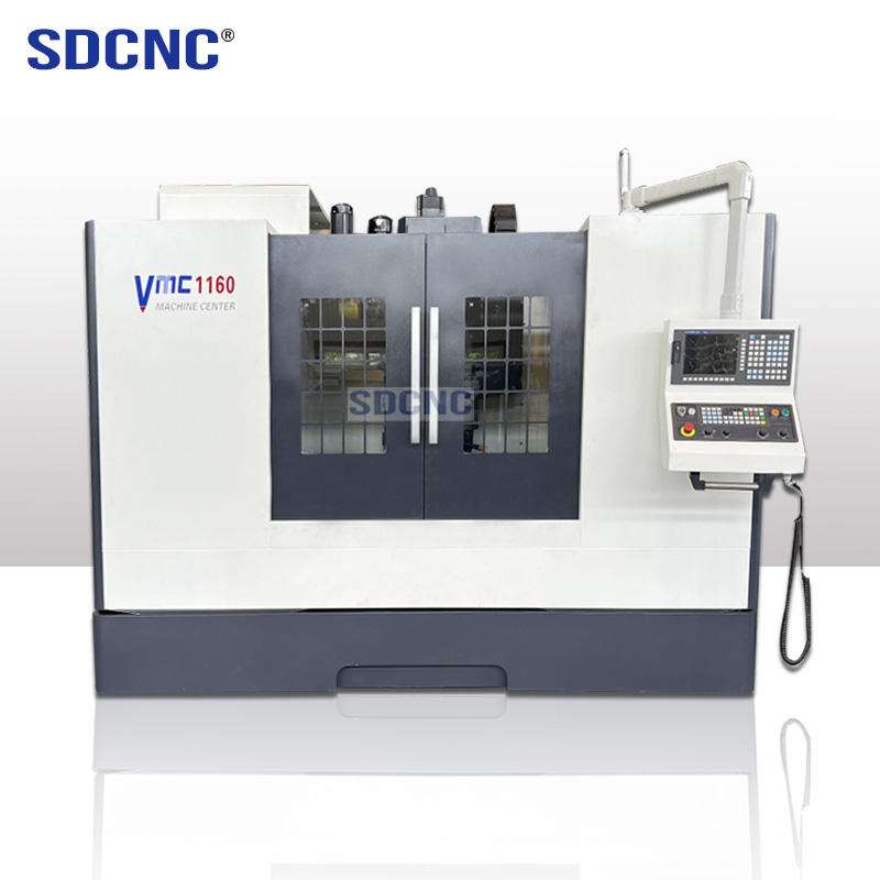 CE Certified VMC1160 5-Axis CNC Vertical Machining Center with Fanuc ...