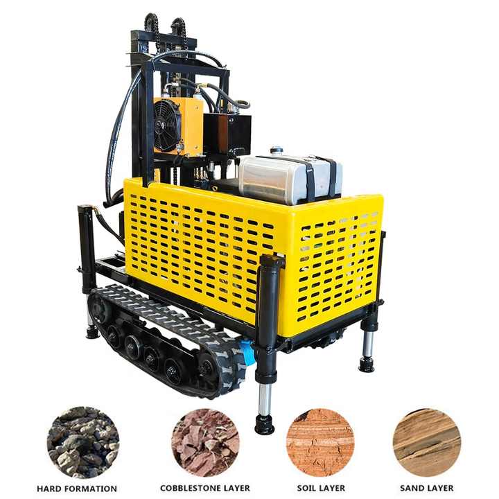 Professional Agriculture Soil Drilling Machine - 200m Rig
