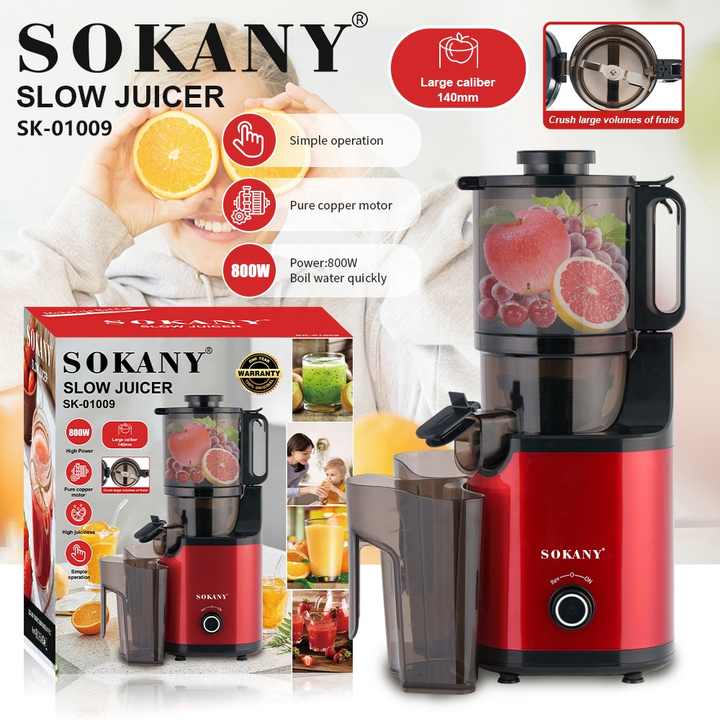Sokany German Motor Technology - Efficient Juicing Solutions