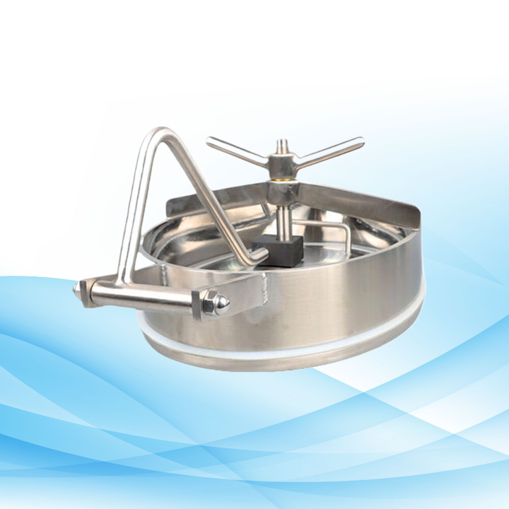 Sanitary Stainless Steel SS316L SS304 Circular Outward Manway Door With ...