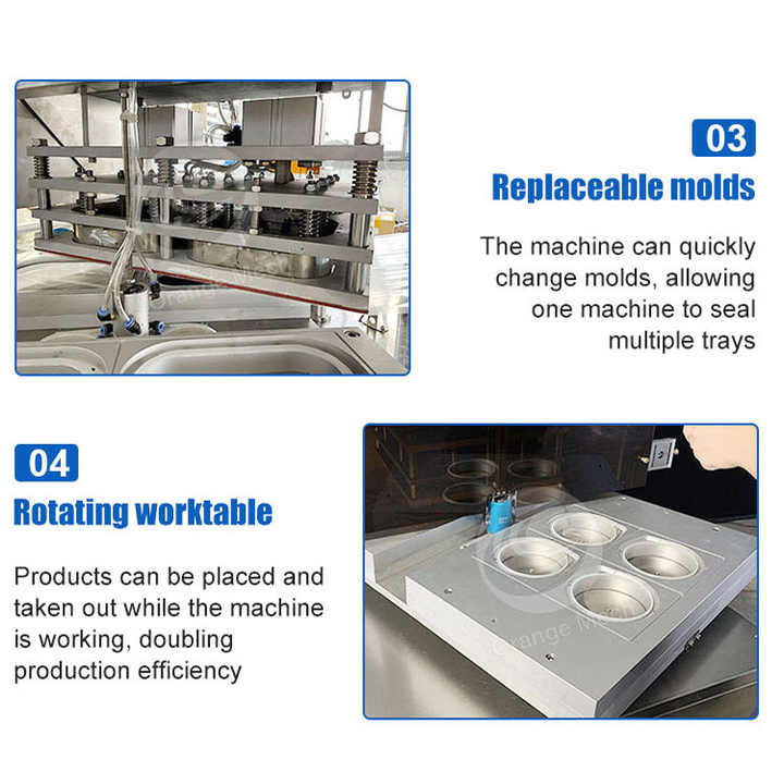 ORME Small Table Top Film Skin Package Meat Pack Sealer Automatic Food ...