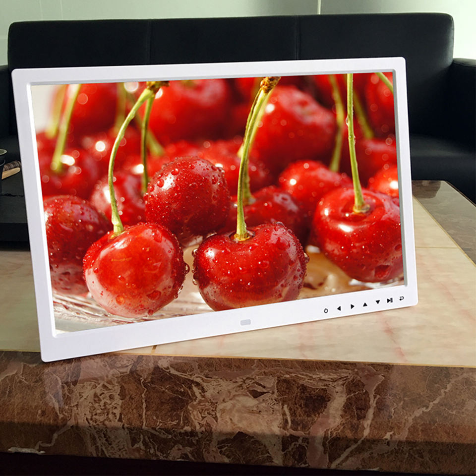 12 Inch 1080P Digital Photo Frame - Video & Music Playback