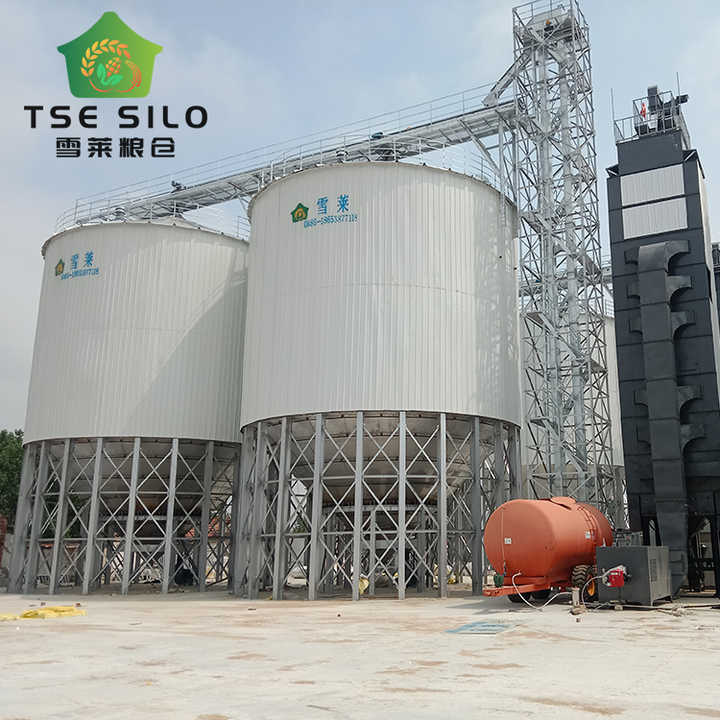 1500 Tons Grain Maize Storage Silos with Good Tightness| Alibaba.com