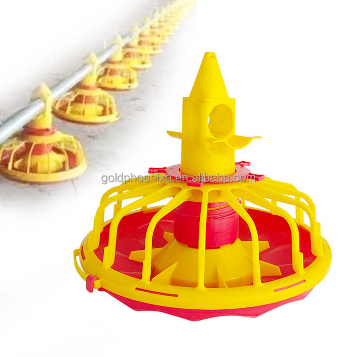 QA Poultry Farming Pan Feeder System Automatic Poultry Feeding Line ...