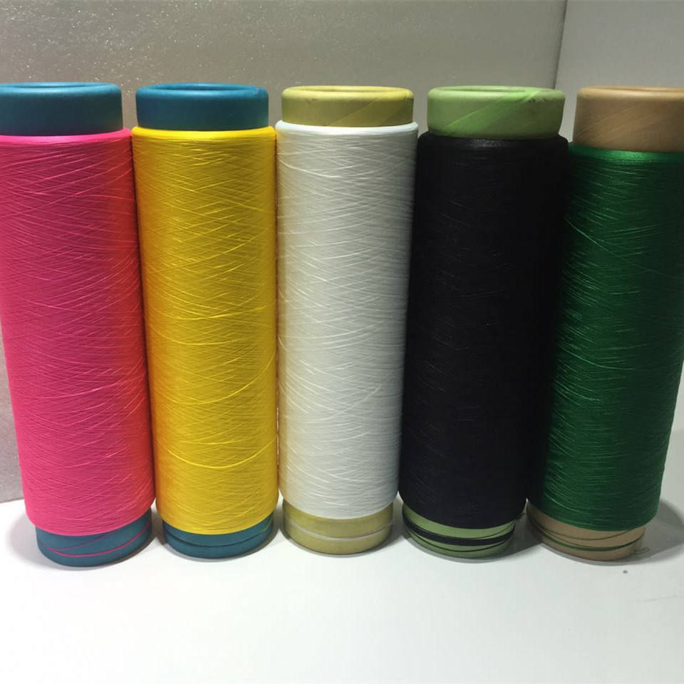 Nylon 6 DTY Yarn 100% Nylon 70d Count High Tenacity Bright Dope Dyed for Weaving Knitting Hand ...