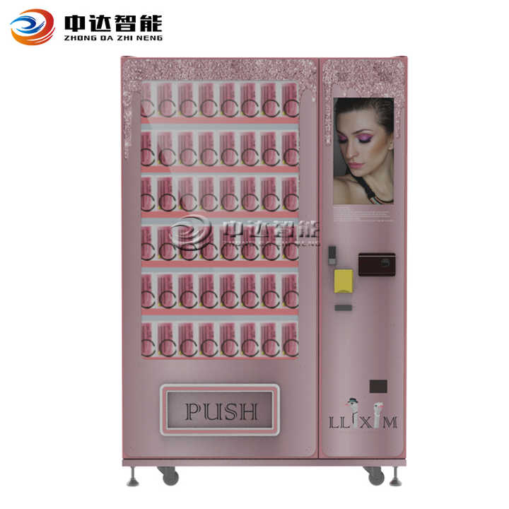 Automatic Hair and Eyelash Vending Machine Cosmetics Combo