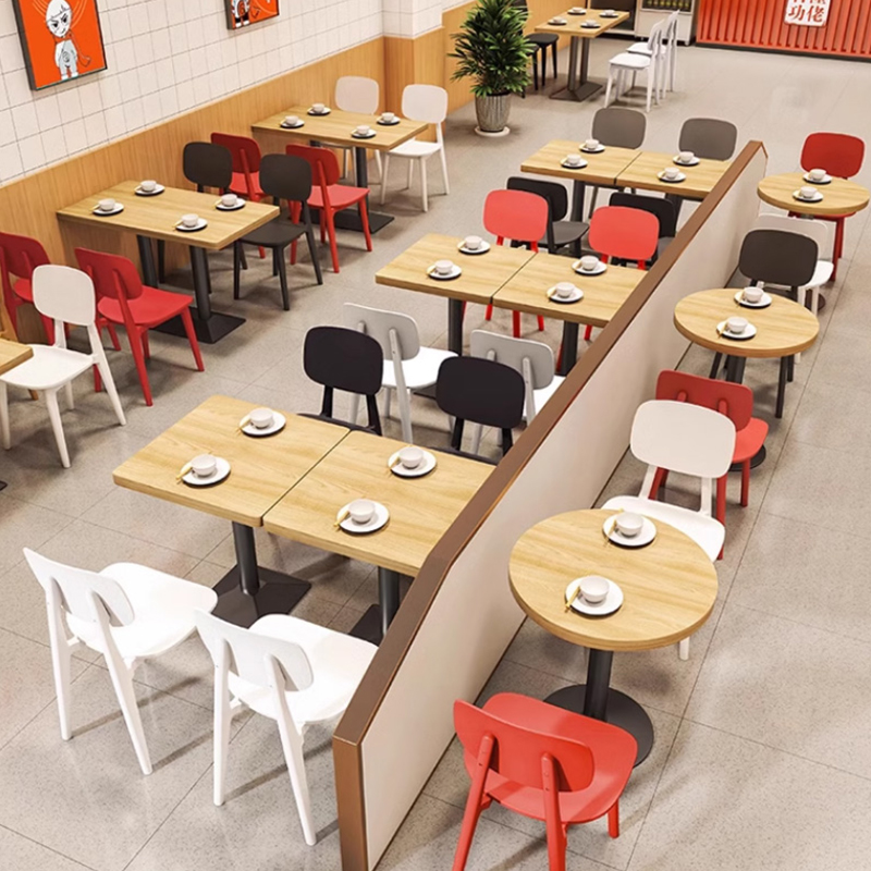 Modern Food Court Chairs Tables - Durable & Stylish Seating