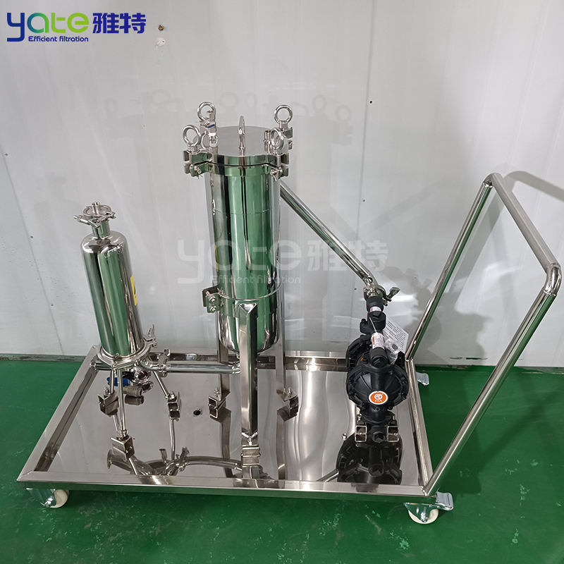 Food Hygiene Vodka and Liquor Filtration Machine Stainless Steel ...