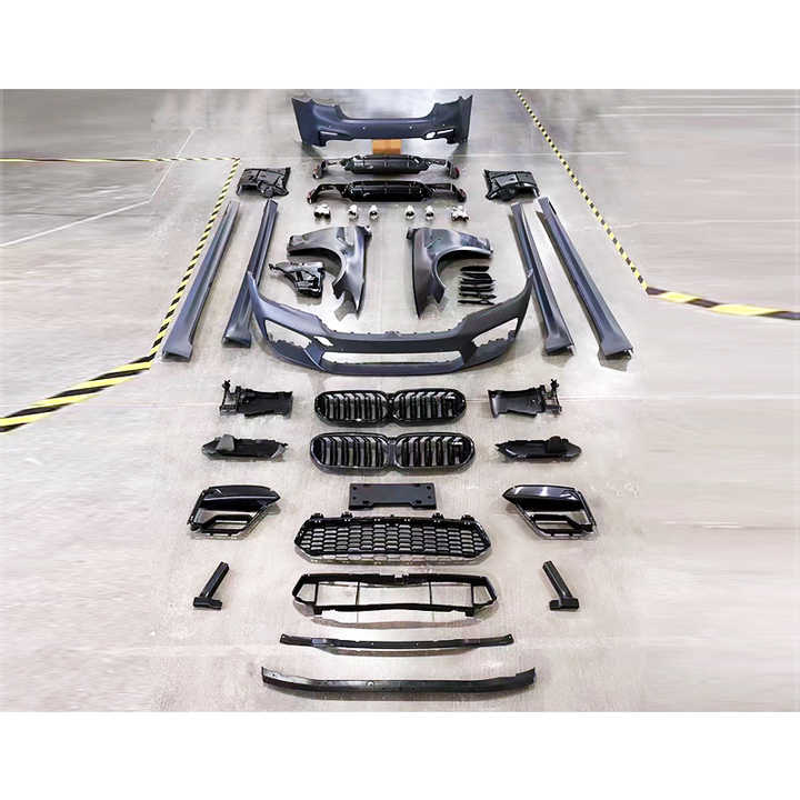 Conversion 2021 M5 Large Bodykit Kit Carbon Fiber Front Bumper Rear ...
