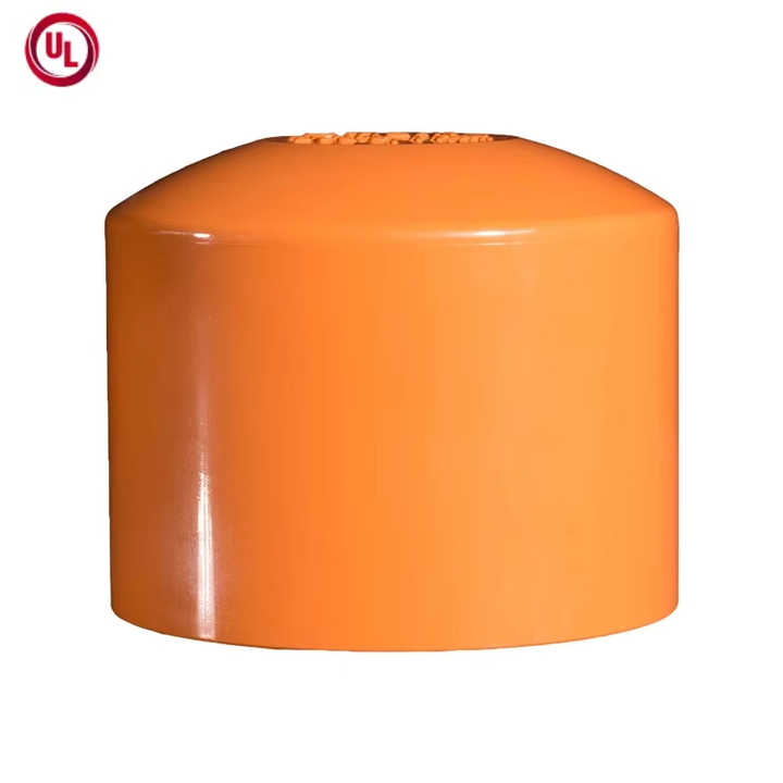 CPVC Fire Pipe Sprinkler & Extinguishing Fittings with PVC-C Cap ...