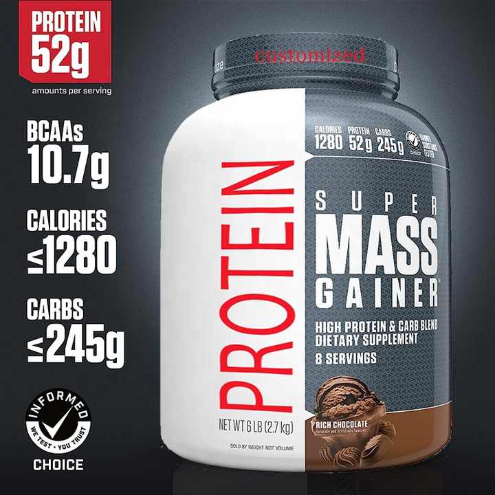Customized High Quality Sport Nutrition - Mass Gainer Powder