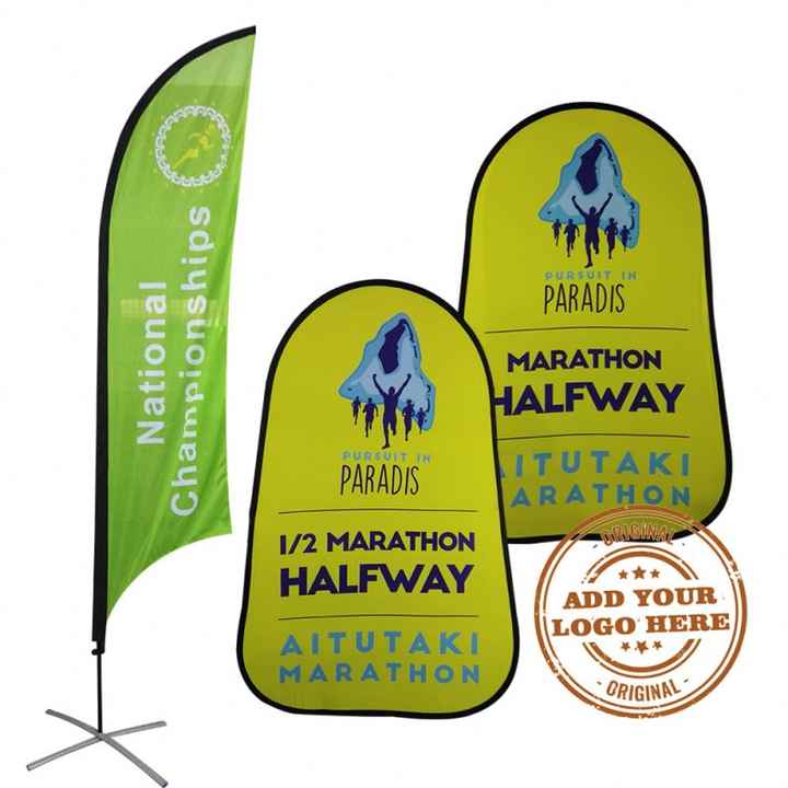 Outdoor Display Custom Print A Frame Sideline Banner For Sports Events ...