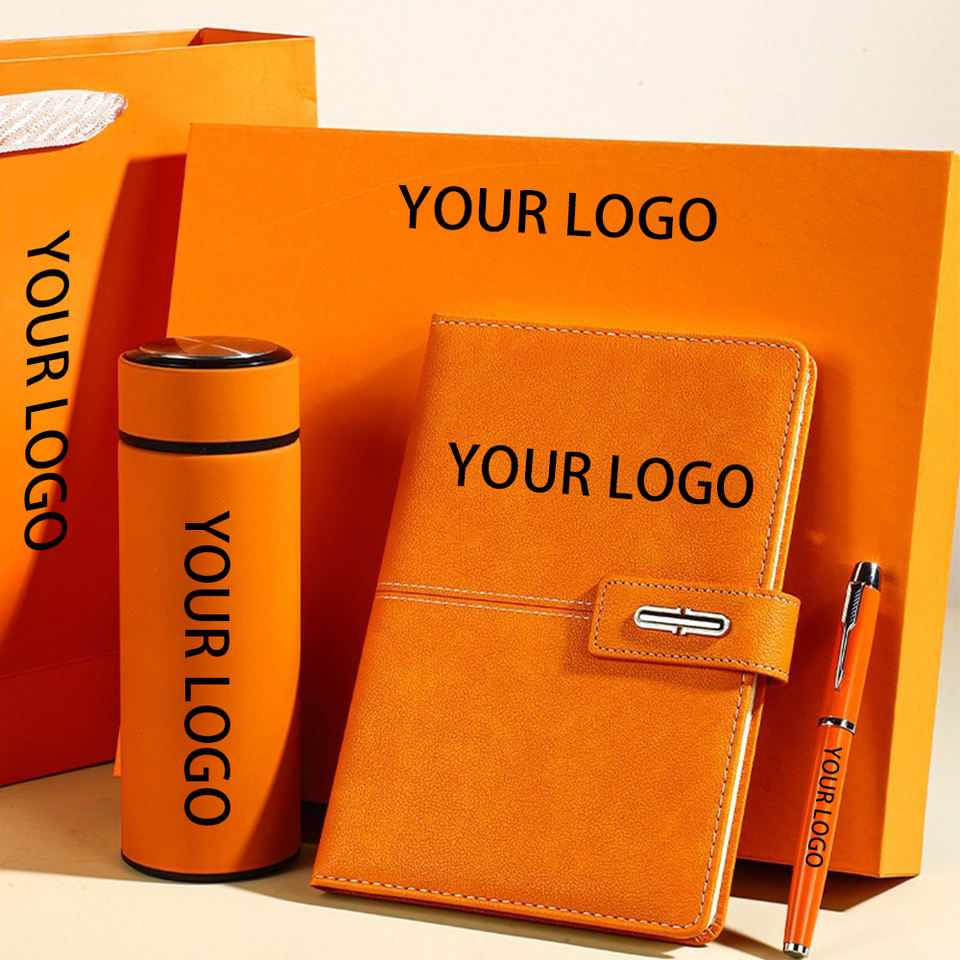Wholesale Customized Notebooks with Pen Water Bottle Promotional ...